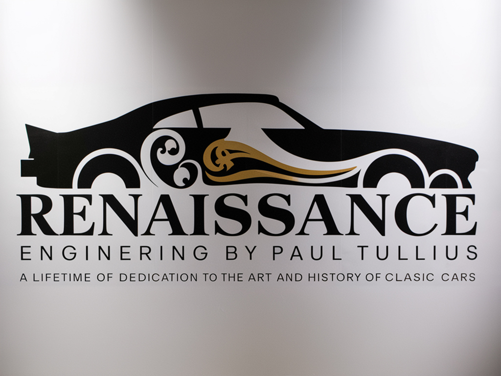 Renaissance Engineering by Paul Tullius at Automobilia Collectors Expo during Monterey Car Week